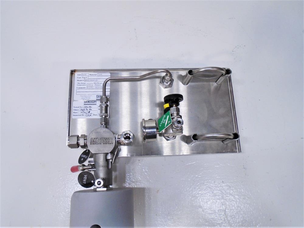 Sensor Sampling Systems Basic Bottle Sampling System BBSS-00442-01, Stainless
